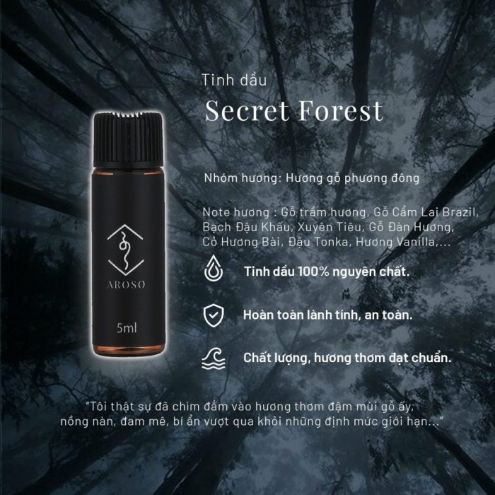 Tinh dầu Secret Forest - Aroso
